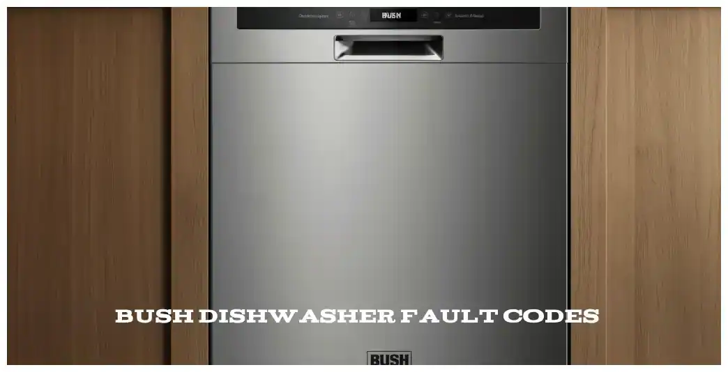 Bush Dishwasher Fault Codes - 2025