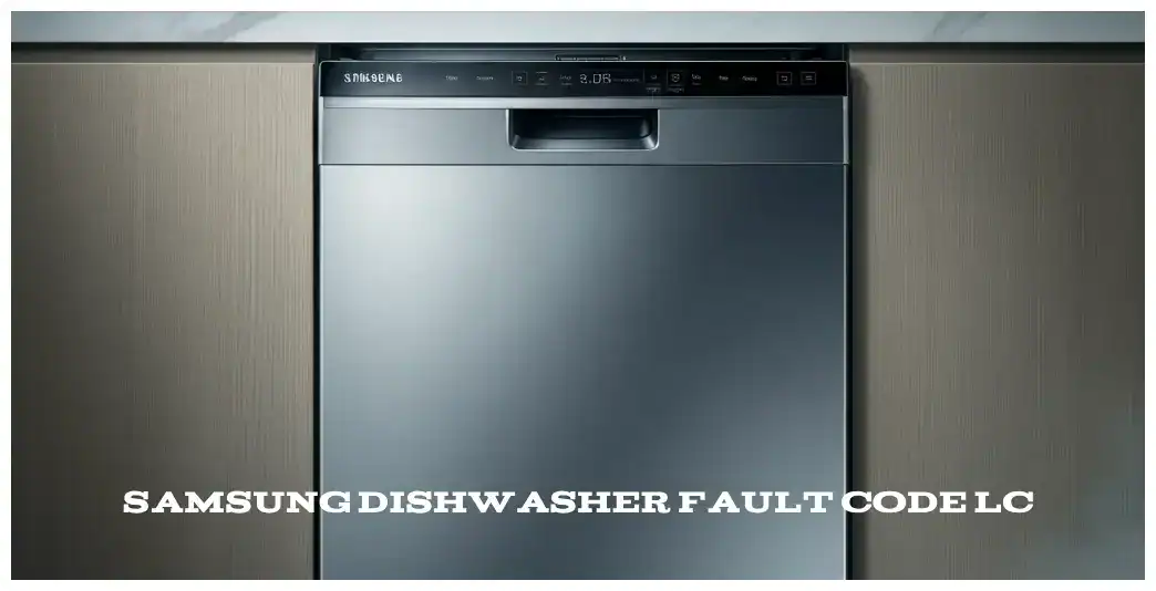 Samsung Dishwasher Fault Code LC - 2026